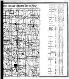 Dane County Rural Route Map - Right, Dane County 1911, Wisconsin, 1911: ...