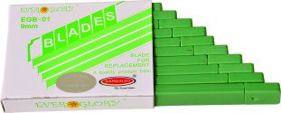 Ever Glory Replacement Cutter Blade - 9MM - EGB 01(CM), Pack of 400 ...