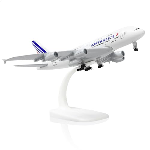 QIYUMOKE A380 Alloy Model Airplane -France 1/300 Model Plane in Forged ...