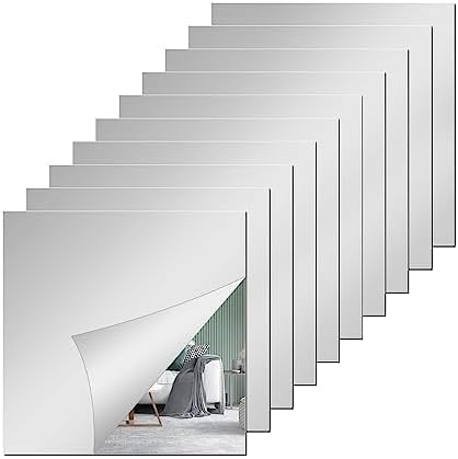 Flexible Mirror Sheets Self Adhesive Non Glass Mirror Tiles Mirror ...