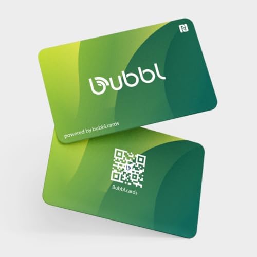 Bubbl Basic Card | Digital Business Card | Custom NFC Card | Digital ...