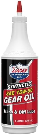 Amazon.com: Lucas Oil 10047 SAE 75W-90 Synthetic Gear Oil/Transmission ...