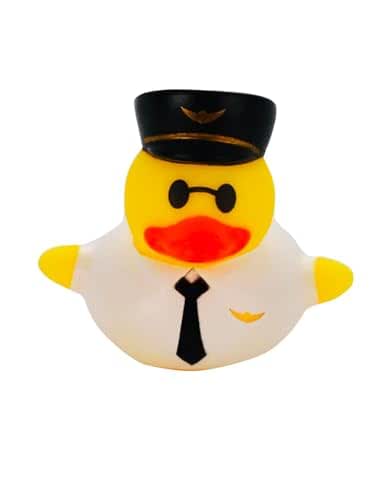 Amazon.com: Pilot Rubber Duck, Captain Rubber Duck : Handmade Products