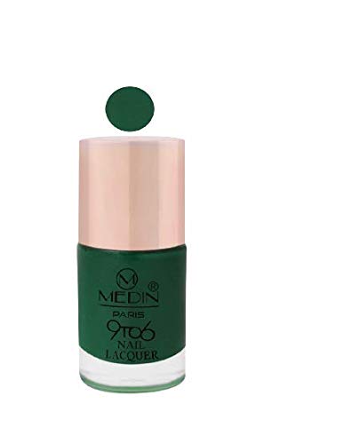 Buy MEDIN PARIS PROFESSIONAL NAIL POLISH LONG LASTING DEEP GREEN Online ...