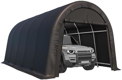 Amazon.com: MELLCOM 20'x30' Metal Carport, Heavy Duty Carport with ...