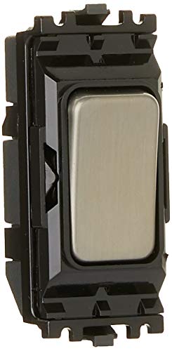 MK Aspect/ Edge Grid K4893BRCB 20A Intermediate Switch Module – Brushed ...