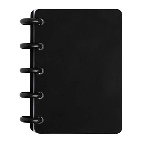 TUL® Discbound Notebook, Mini Size, 5" x 3", Black: 0735854761394 ...