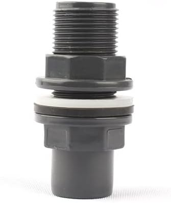 Hose Adapter,Tap Connector,1pcs UPVC Water Tank Inlet Outlet Joint ...