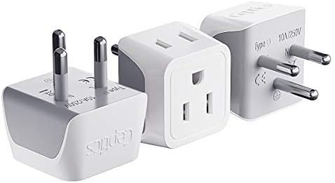 Amazon.com: Ceptics Thailand Travel Adapter with Dual Usa Input (Type O ...