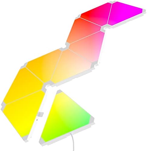 LPMYLMC Triangle Light Panels, RGB-IC Tri Lights, Glide Wall Light ...