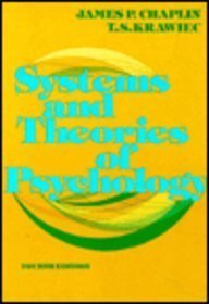 Amazon.com: Systems and Theories in Psychology: 9780030202711: Chaplin ...