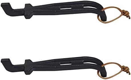 Amazon.com: DELSbbq 2 Pack Grill Grate Lifter, Cast Iron Cooking Grid ...