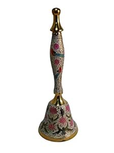 Buy MOZO HUB Decorative Brass White Bell Big for Home Online at Low ...