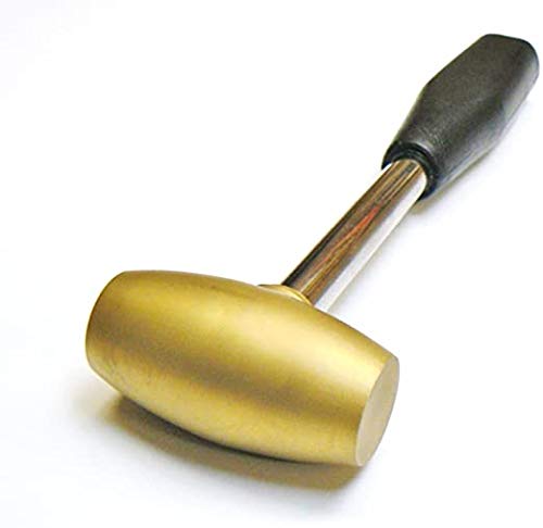 Stamping Forming Mallet 1LB Brass Jewelry Mallet - Metal Forming Hammer ...