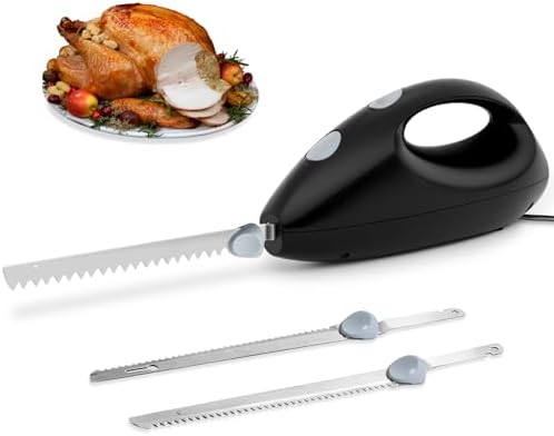 Amazon.com: Mnj Cook Concept+ Electric Knife for Carving Meats,Turkey ...