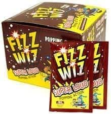 Fizz Wiz Flavoured Super Loud Popping Candy 50 Pack Full Case Pop Rocks ...