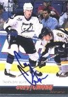 Cory Cross Tampa Bay Lightning 2000 Pacific Autographed Card. This item ...