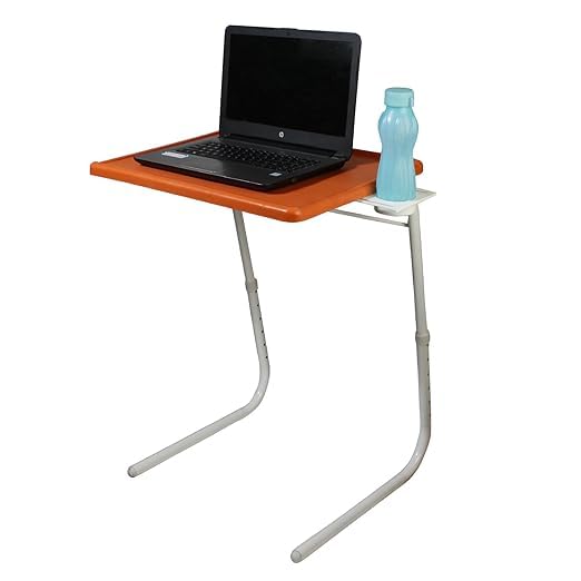 Honeysha Laptop Table Mate workspace Bed Table Matte Finish Plastic top ...
