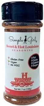 Amazon.com : Simple Girl Sweet & Hot Louisiana Seasoning (7 oz ...