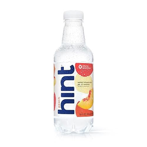 Snapklik.com : Hint Water Peach, Pure Water Infused