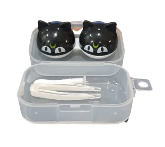 Cartoon Print Contact Lens Case Box | Contact Lens case Box Travel ...