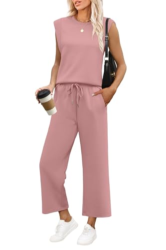SAMPEEL Summer Fashion for Women 2025 Lounge Sets Travel 2 Piece Airpot ...