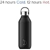 Chilly's Series 2 Water Bottle - Vacuum Insulated Stainless Steel Water ...