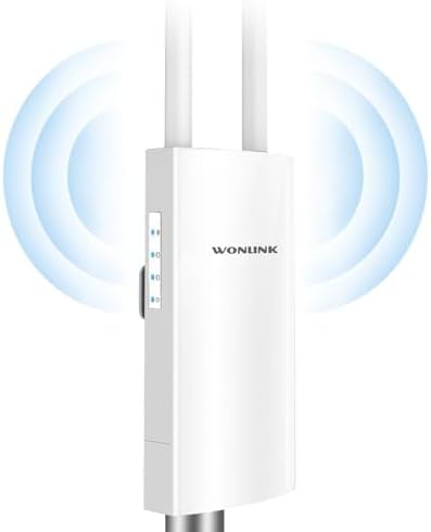 WONLINK Outdoor WiFi Extender High Power Wireless Outdoor Access Point ...