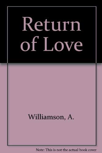 A Return to Love: Williamson, Marianne: 9780517136300: Amazon.com: Books