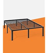 Amazon.com: TATAGO 16 Inch Heavy Duty Queen Bed Frame, 3500 lbs Strong ...