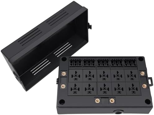 Amazon.com: Fuse and Relay Box 12V Pre-Wired Fuse Block with 4 Relays ...