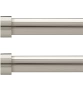 Amazon.com: OLV 2 Pack Gold Rods for Window 28-48 inch, Adjustable ...