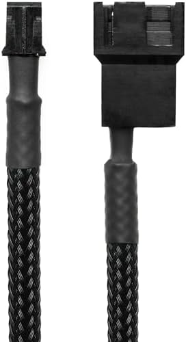 Amazon.com: CRJ Micro 2-Pin Fan Adapter Cables (2-Pack) - 4-inch (10cm ...