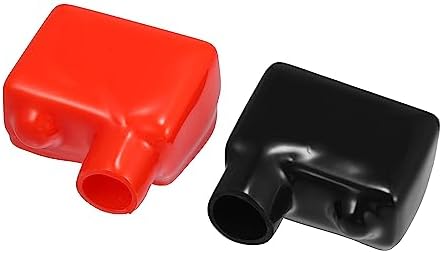 Amazon.com: VekAuto 1 Pair Battery Terminal Insulation Covers, 17mm 0. ...