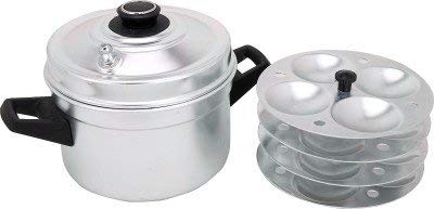 Madhu Aluminum Idly Pot Mini, 16 Idly, 16 Idly : Amazon.in: Home & Kitchen