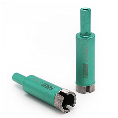 FACHLICH Porcelain Tile Drill Bits 20mm 2pcs with Triangle Shank for ...