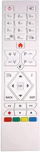 Genuine White TV Remote Control Replacement for Bush DLED32HDDVD ...