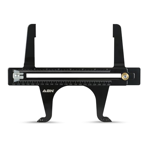 ABN Brake Measuring Tool 6.5-14.25 Inch (160-360mm) Dual Scale ...