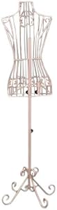 Amazon.com: Female Pink Steel Wire Mannequin Dress Form 32" 22" 32" on ...