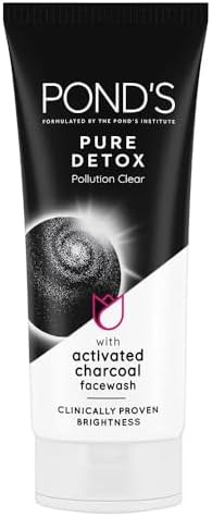 Amazon.com: Pond's Pure Detox Facial Foam, Deep Cleansing with ...