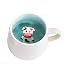 Biigming 3D Ceramic Coffee Mug Animal Inside Cup,12oz Cute Handmade ...