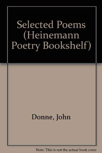 Selected Poems (Poetry Bookshelf): Donne, John, Reeves, James ...