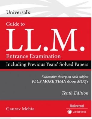 Buy Universal's Guide to LL.M. Entrance Examination Latest 2023 Edition ...