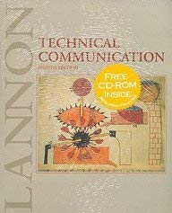 Amazon.com: Technical Communication: 9780201736632: Lannon, John M.: Books