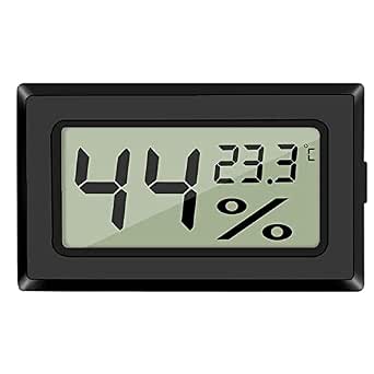 Mini Hygrometer Thermometer Digital LCD Indoor Humidity Meter ...