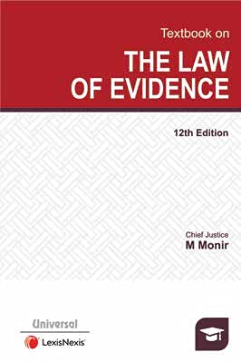 Textbook on The Law of Evidence 12/ed: 9788131265291: Books - Amazon.ca