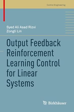 Output Feedback Reinforcement Learning Control for Linear Systems ...