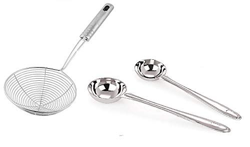 Buy Capital Stainless Steel Deep Fry Strainer & Stainless Steel Ladles ...