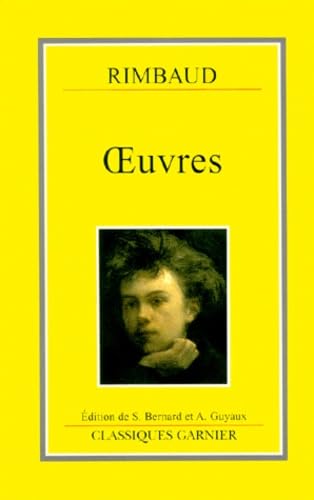 Amazon.com: Rimbaud : Oeuvres: 9782844310231: Rimbaud, Arthur, Bernard ...