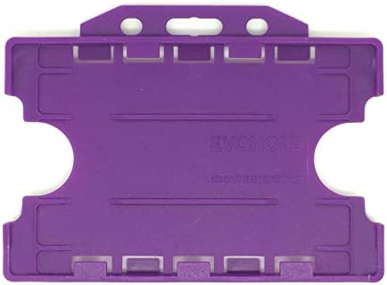 ALG ID Cards® Purple Double Sided/Dual Sided Rigid Purple ID Identity ...